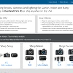 Best Places to Rent Camera Gear in the US (Online and In-Store)