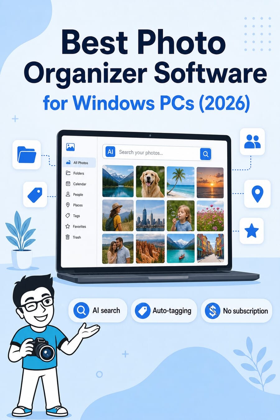 Best Photo Organizer Software for Windows PCs (2026 Guide) - PhotoWorkout