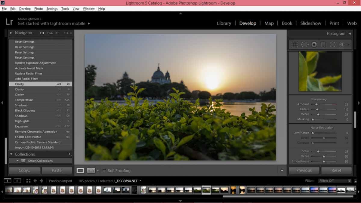 How to Brighten a Spot in Lightroom Using a Graduate Filter