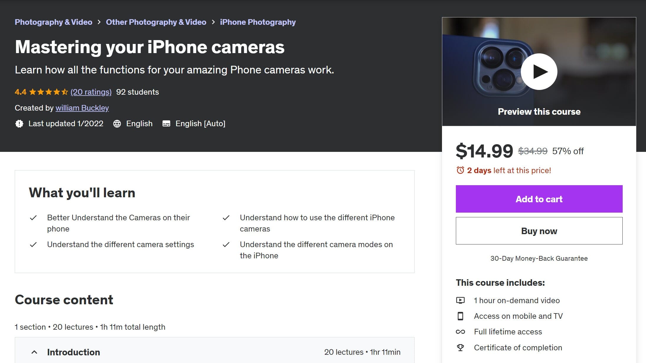 10 Best iPhone Photography Courses in 2025 - PhotoWorkout
