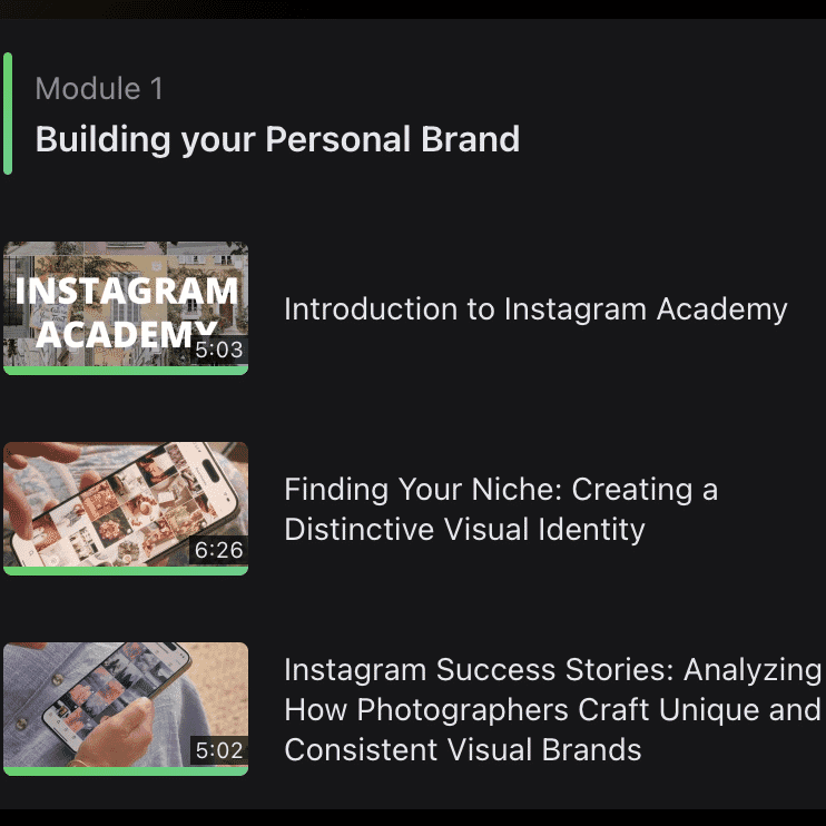 Instagram Academy Review: Unveiling the Path to Mastery - PhotoWorkout