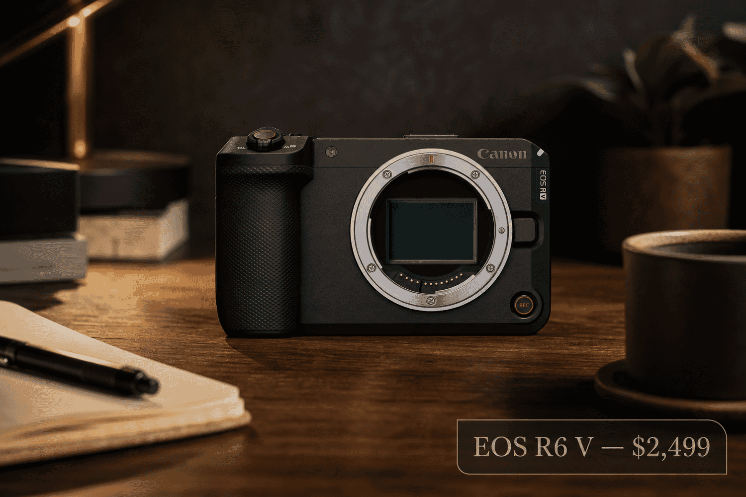 Canon EOS R6 V Is Official: $2,499, 7K RAW, Active Cooling — and Yes ...